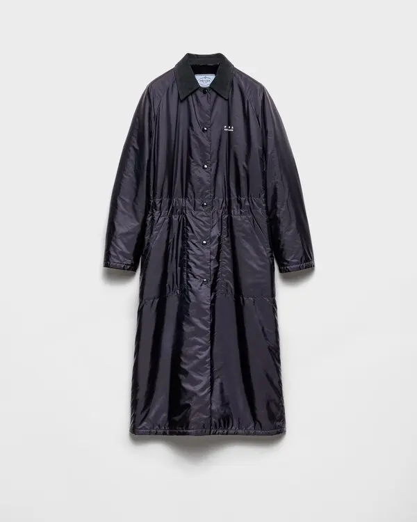 Prada Lightweight Re-nylon Raincoat - Navy