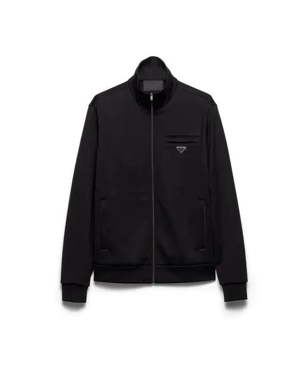 Prada Technical Cotton Blouson Jacket