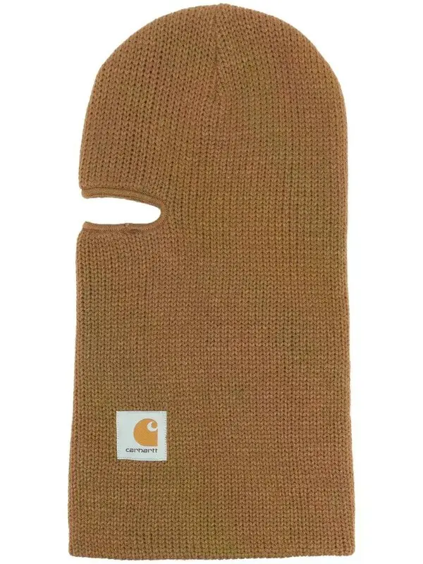 Carhartt Work In Progress Storm Chunky-knit Balaclava - Brown