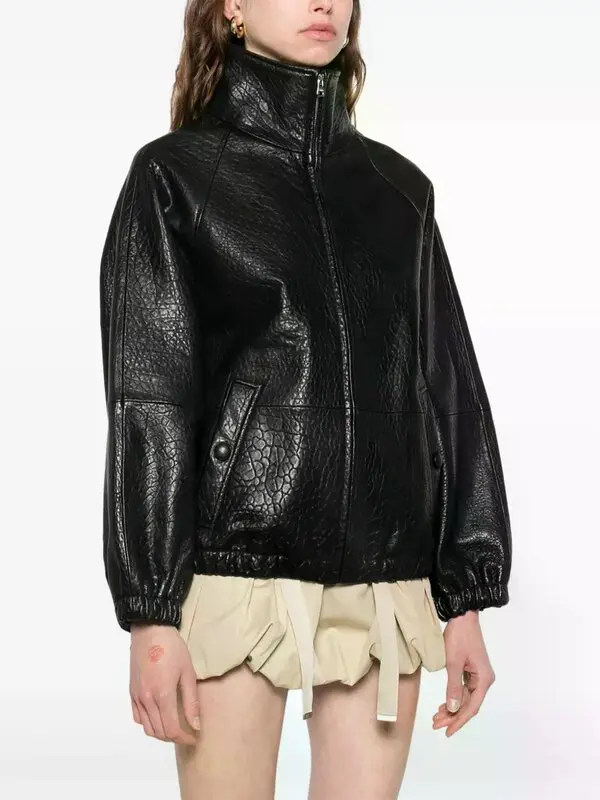 Sandro Textured-leather Jacket