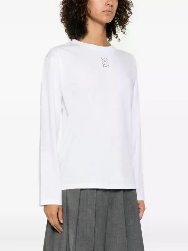 Sandro Cotton Long-sleeve T-shirt