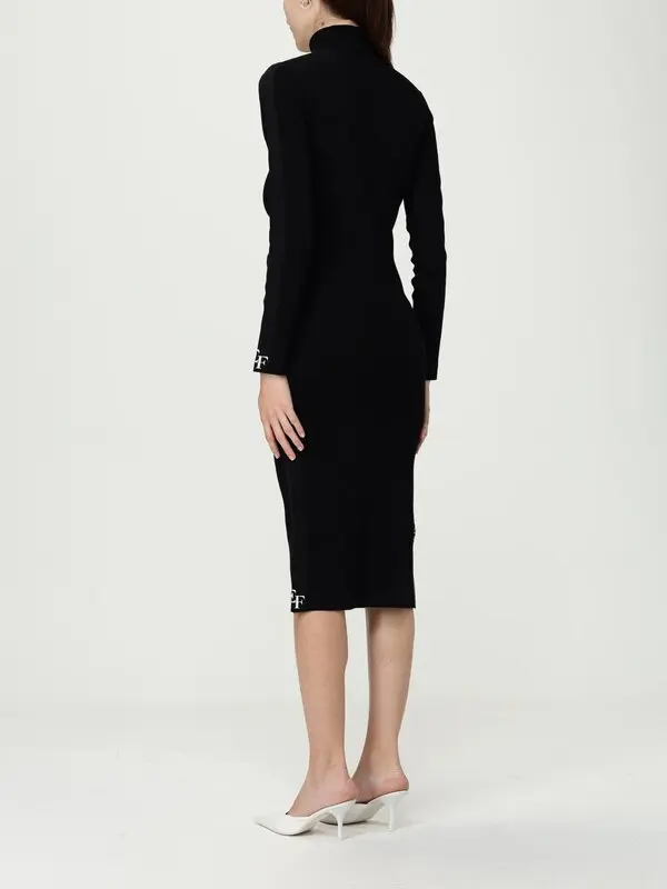 Elisabetta Franchi Ribbed Knit Dress