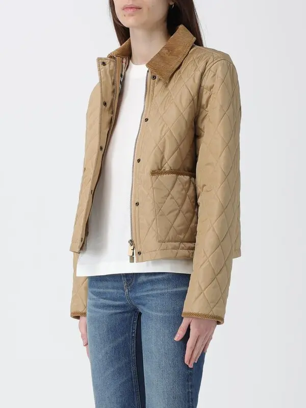 Burberry Quilted Jacket - Beige