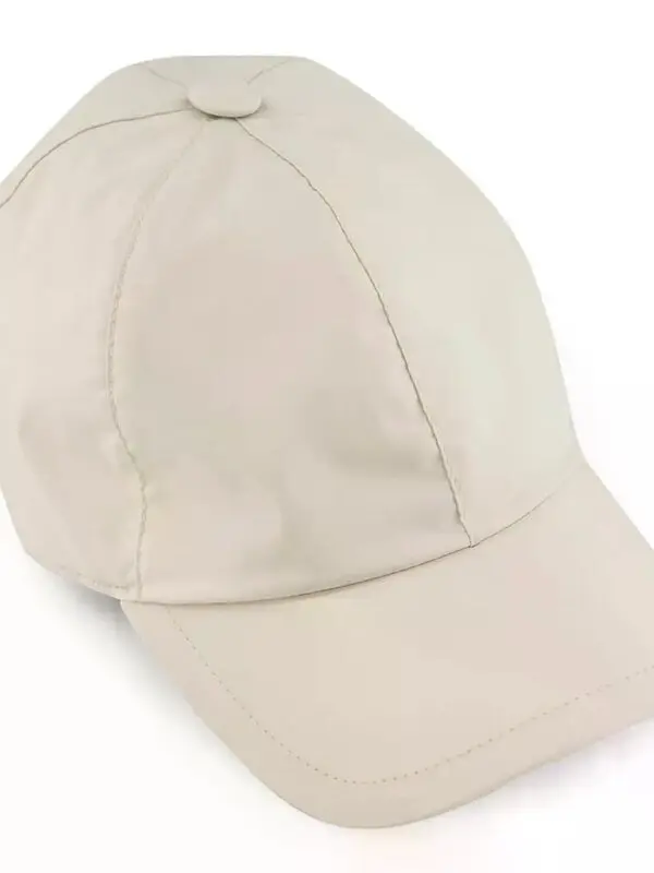 Fedeli Panelled Baseball Cap - Neutrals