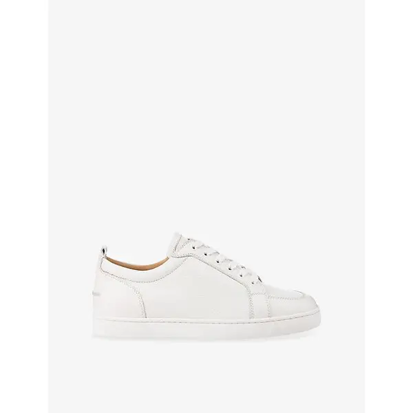 CHRISTIAN LOUBOUTIN Rantulow Grained Leather Sneakers - Latte