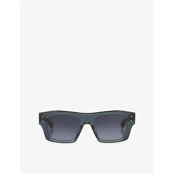 Dita Grandmaster-eight Rectangular Sunglasses - Silver
