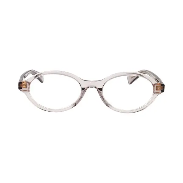 Bottega Veneta Oval Eyeglasses - Grey