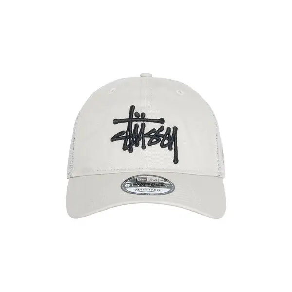 StÜssy New Era 9twenty Basic Trucker Hat - Cream