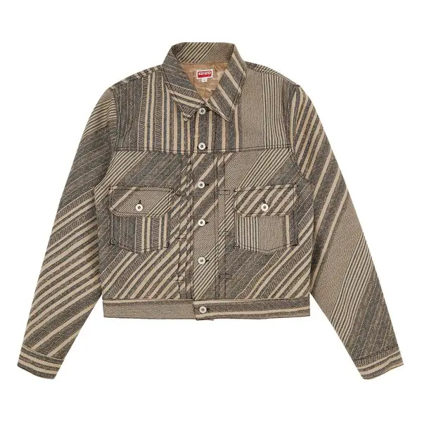 Kenzo Slim Pleated Trucker Jacket