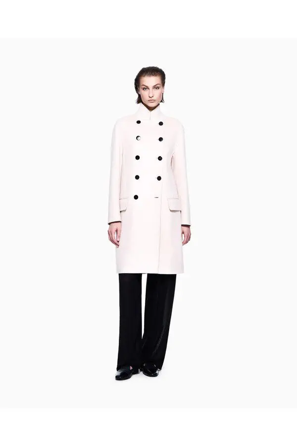 Giorgio Armani Double-breasted Cashmere Coat
