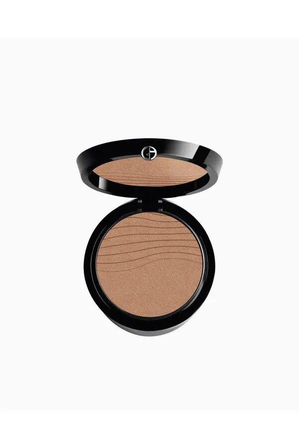 Giorgio Armani 7 Medium To Tan, Peach Undertone, Luminous Silk Glow Pressed Setting Powder - Beige