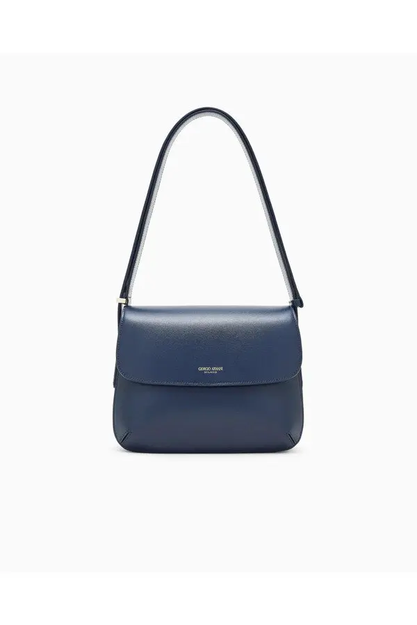 Giorgio Armani Medium La Prima Bag - Blue