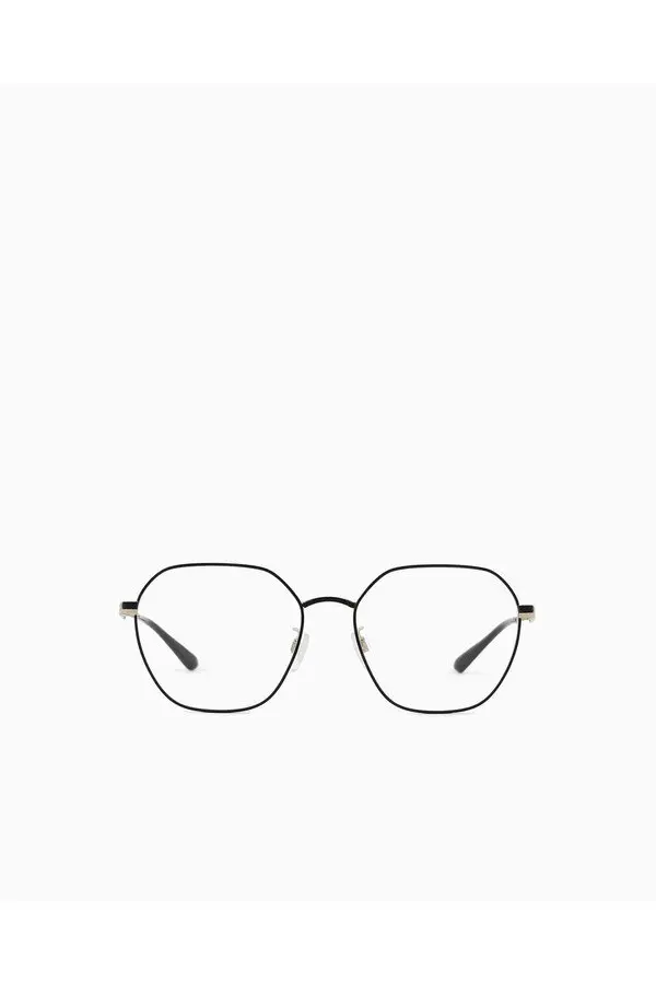 Emporio Armani Round Eyeglasses - Natural