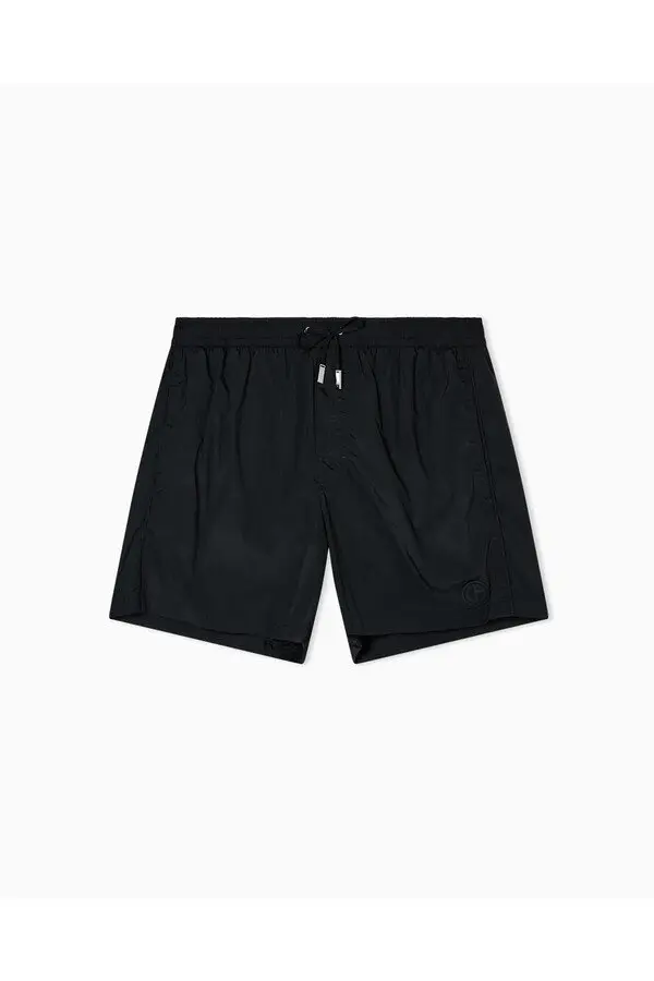 Giorgio Armani Swim Trunks - Black