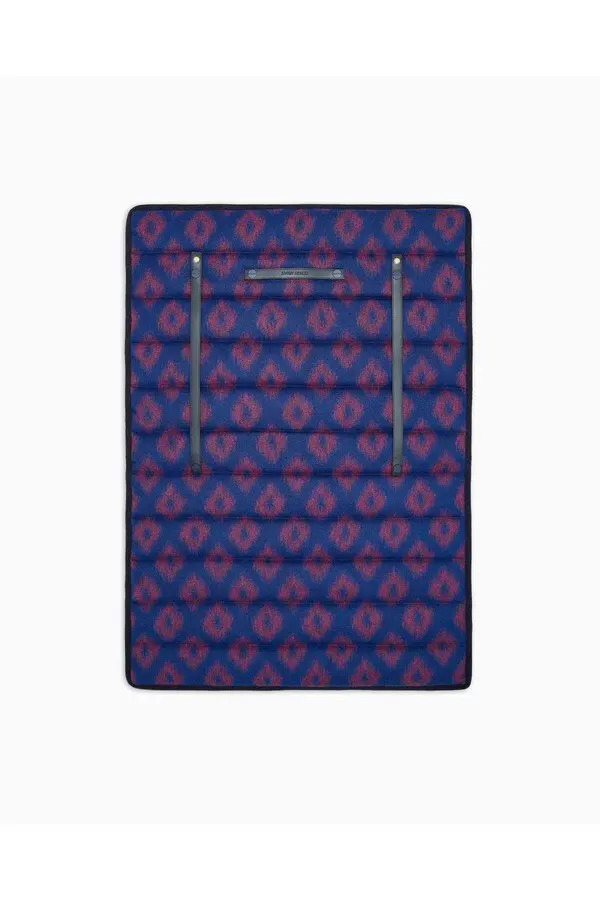 Giorgio Armani Poldo X Pinstriped Virgin Wool Travel Mat - Stripe