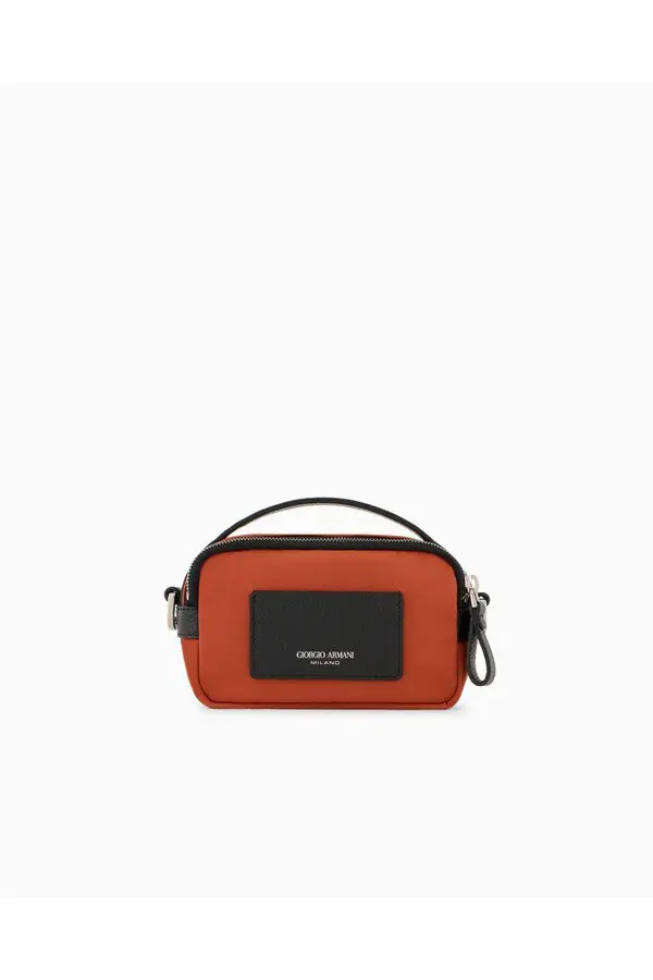 Giorgio Armani Asv Mini Crossbody Bag - Orange