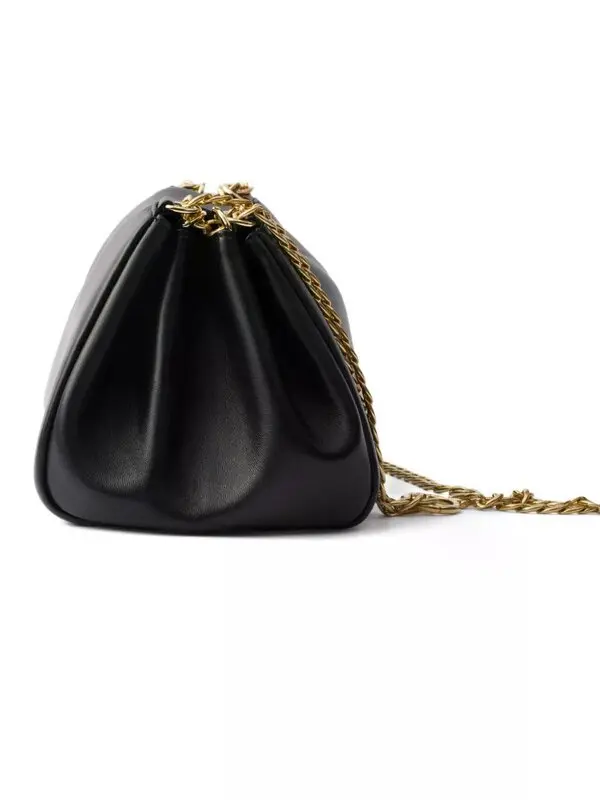Prada Small Tumulte Shoulder Bag - Black