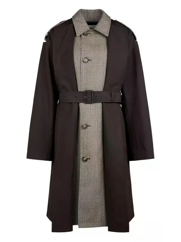 TOD'S 2-in-1 Belted Trench Coat