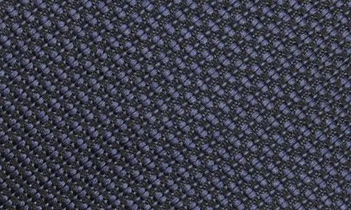 Zegna Mulberry Silk Jacquard Neck Tie - Dark Blue