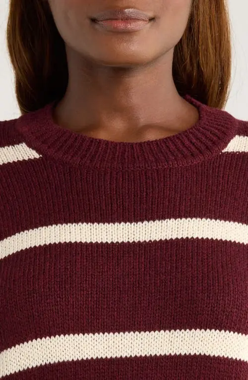 Marine Layer Berkeley Stripe Merino Wool Blend Sweater
