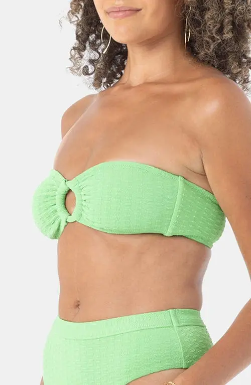Roxy Haleiwa Bandeau Bikini Top - Vibrant Green