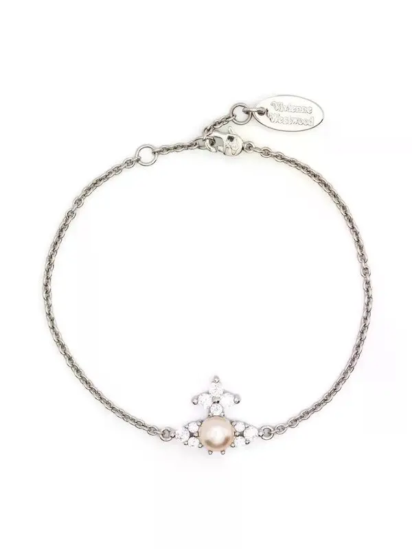 VIVIENNE WESTWOOD Feodora Orb Bracelet - Silver