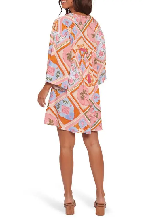 PETAL & PUP Zanna Long Sleeve Mini Dress