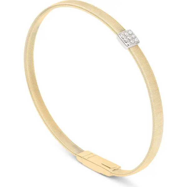 Marco Bicego Masai Pavé Diamond Bracelet - Yellow Gold