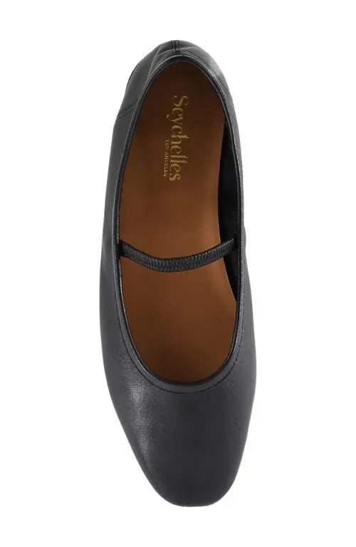 Seychelles Sweetheart Mary Jane Flat - Black