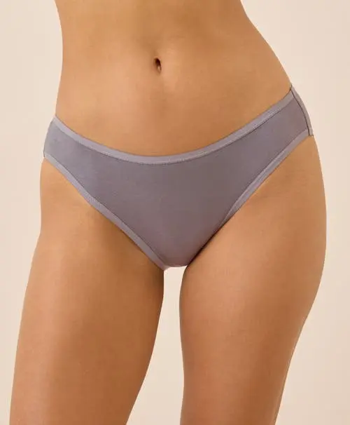 PACT Everyday Classic Fit Bikini 5-pack - Lavender Petals
