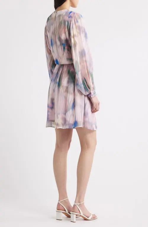 BOSS Printed Faux-wrap Dress - Open Misc