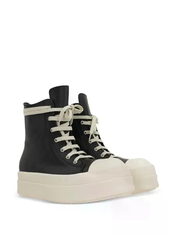 Rick Owens Mega Bumper Lace-up Platform Sneakers