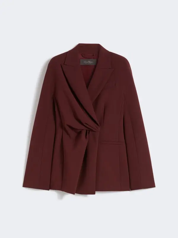 Max Mara Wrap Jacket In Cady