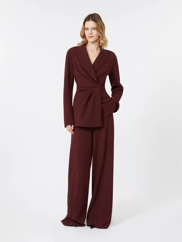 Max Mara Tuxedo-style Cady Trousers