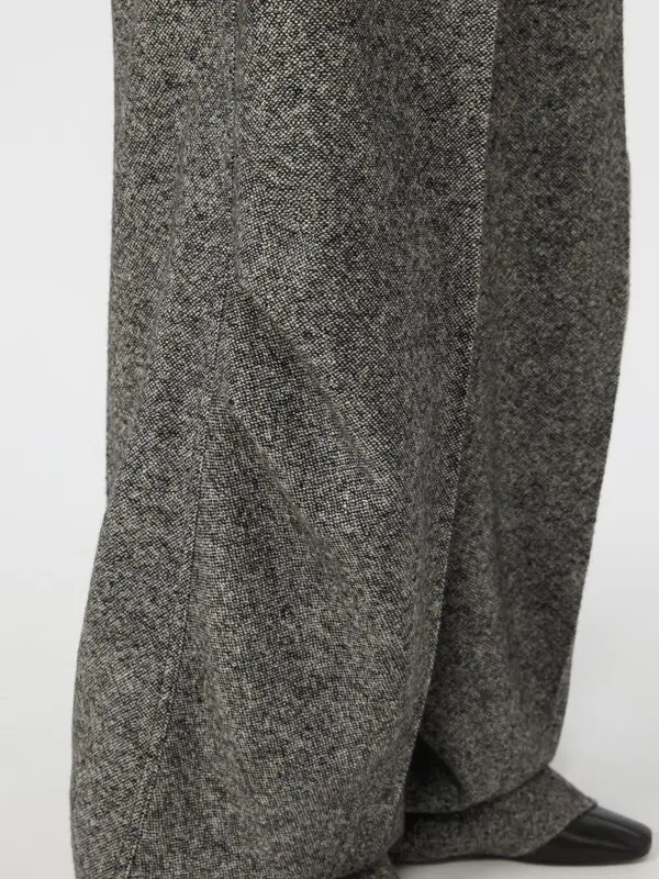 Max Mara Wool And Silk Tweed Trousers