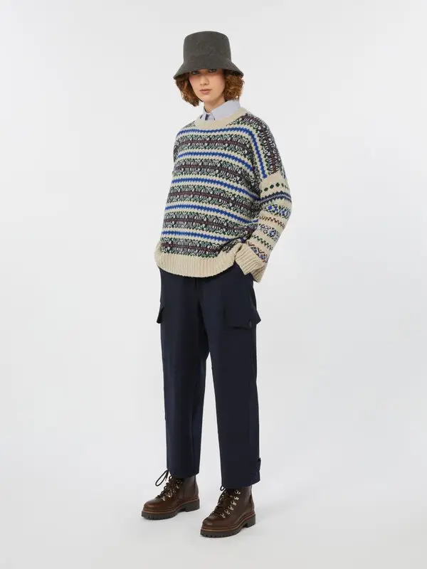Max Mara Wool Tweed Jumper