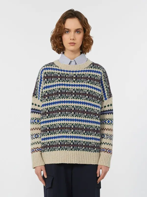 Max Mara Wool Tweed Jumper