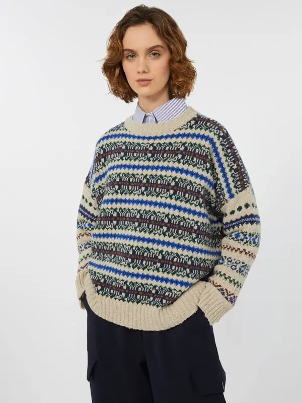 Max Mara Wool Tweed Jumper