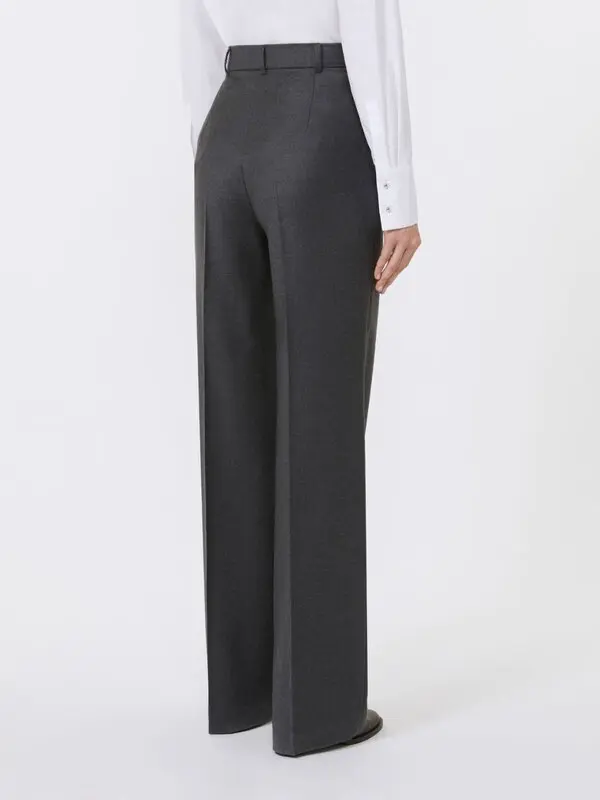Max Mara Stretch Flannel Trousers
