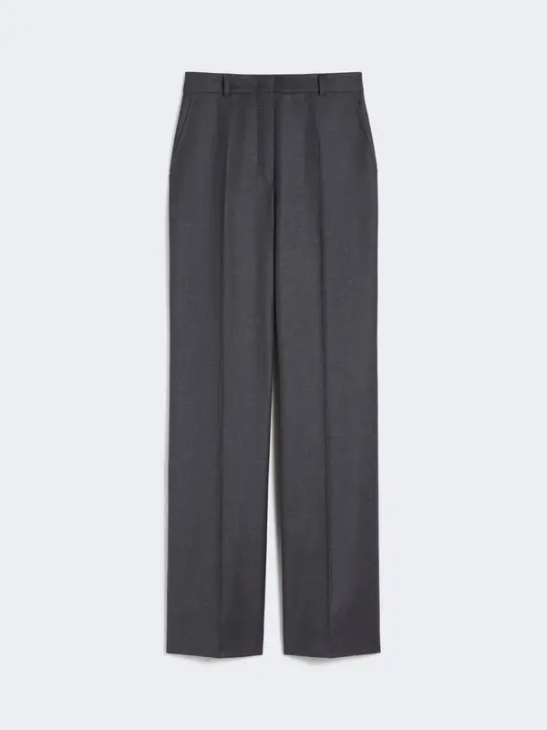 Max Mara Stretch Flannel Trousers