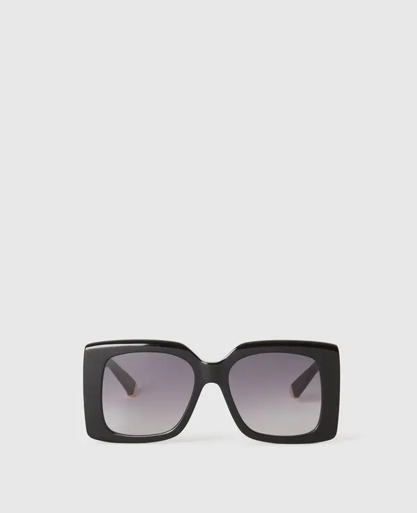 Stella McCartney Oversized Square Sunglasses - Black