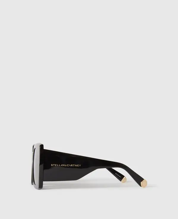 Stella McCartney Oversized Square Sunglasses - Black
