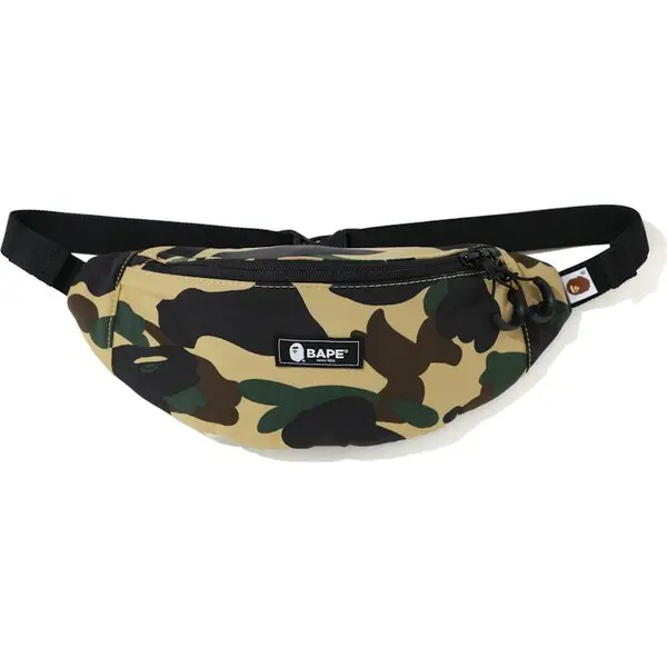 A BATHING APE 1st Camo Waist Bag - Yellow
