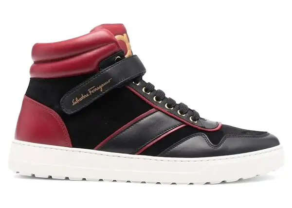 FERRAGAMO Gancini High-top Sneakers