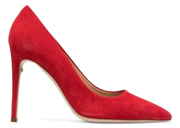 FERRAGAMO Pointed 110mm Suede Pumps
