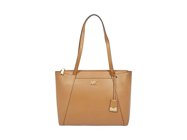 Michael Kors Maddie Medium Crossgrain Leather Tote