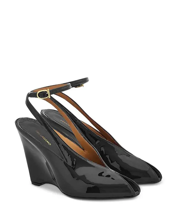FERRAGAMO Arcadia 95 Vitellino Pumps