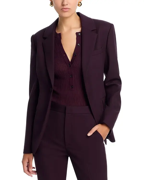A.L.C. Elza Jacket - Deep Plum