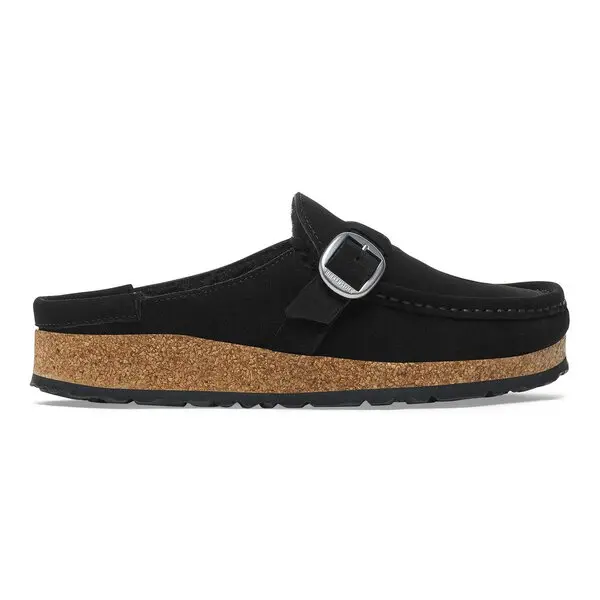 BIRKENSTOCK Buckley Shearling Clogs - Black