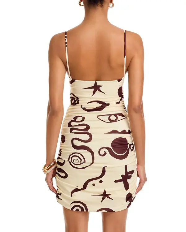CALA DE LA CRUZ Kai Printed Dress